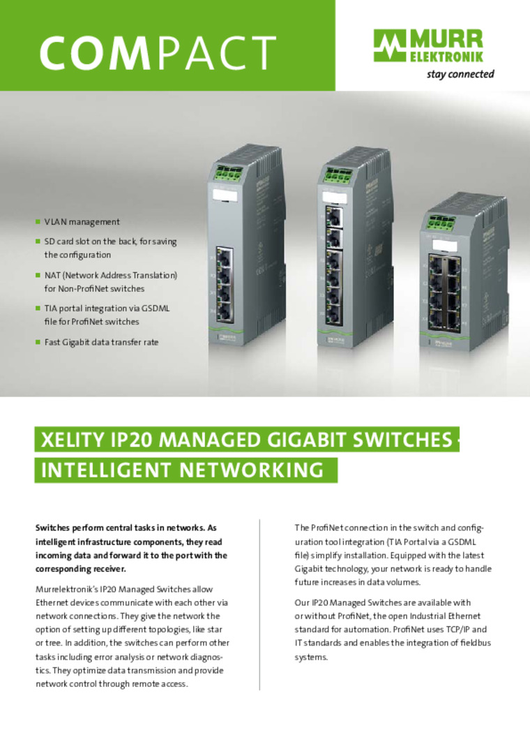 Brochures | Murrelektronik