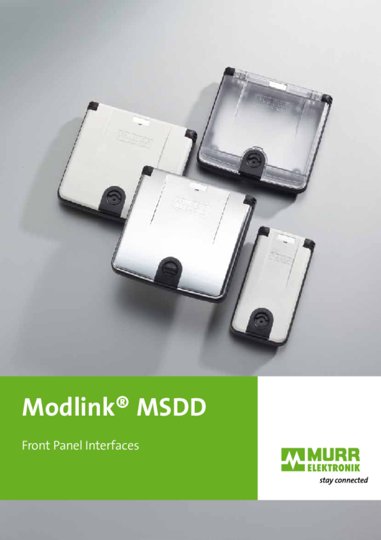 Brochures | Murrelektronik
