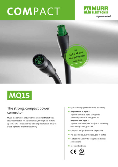 Brochures | Murrelektronik