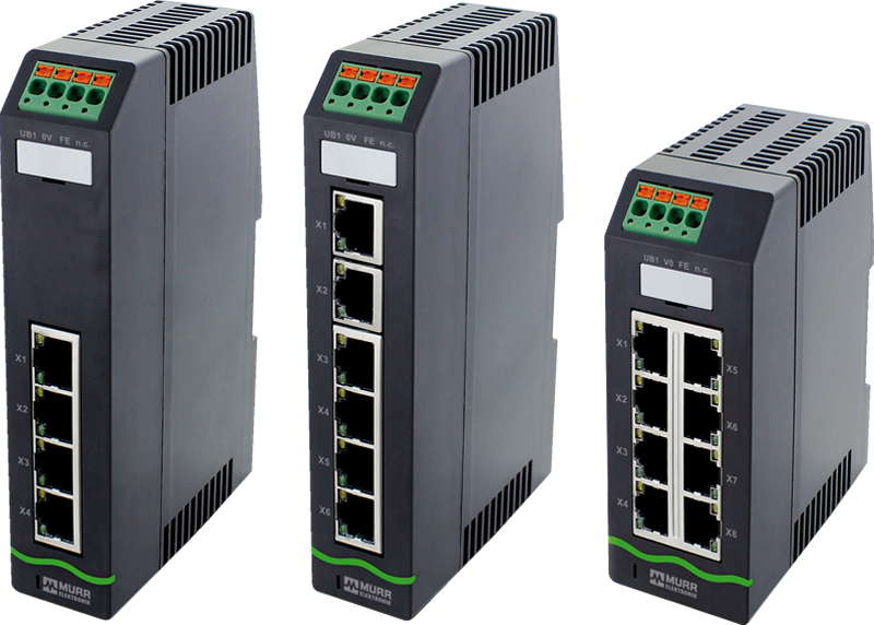 PROFINET, Unmanaged & Managed Switches | Murrelektronik